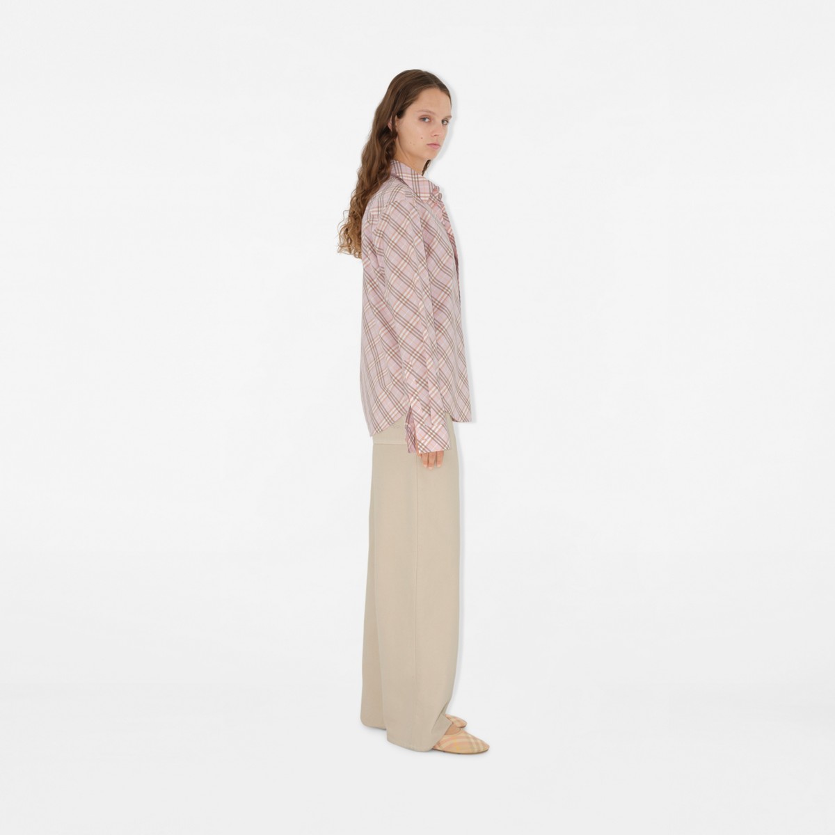 BURBERRY Burberry Classic Fit Check Cotton Shirt